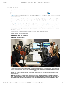 Heirs' Property Podcast with Cassandra Johnson Gaither | US Forest ...